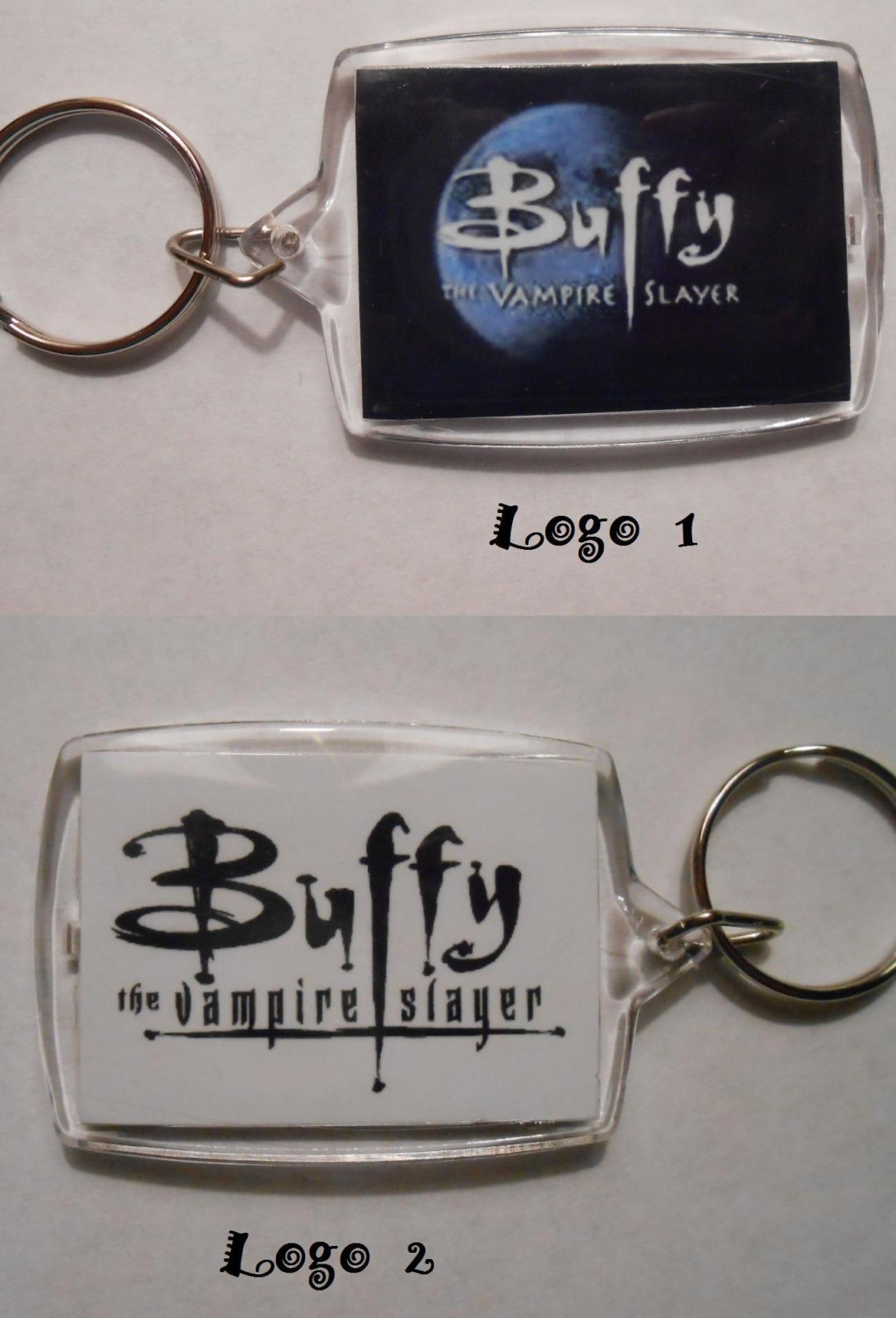 Buffy the Vampire Slayer Key Chains Keychain Spike Buffy Angel - Etsy