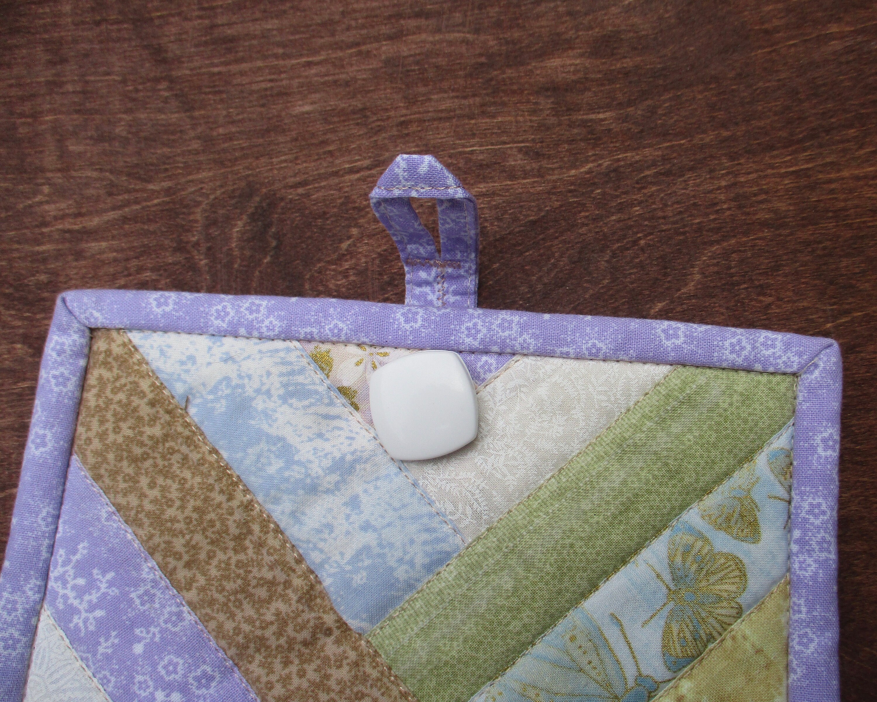 Quilted Fabric Case for Small Electronic Device "pastel Selvedges" 6 ...