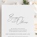 Zoey Letterpress Wedding Invitations - Sample - Script Invite ...