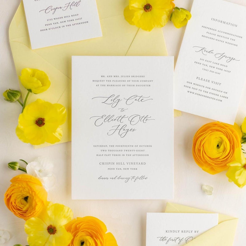 Yellow Wedding - Etsy