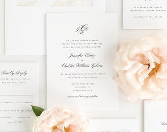 Jennifer Wedding Invitation - Etsy