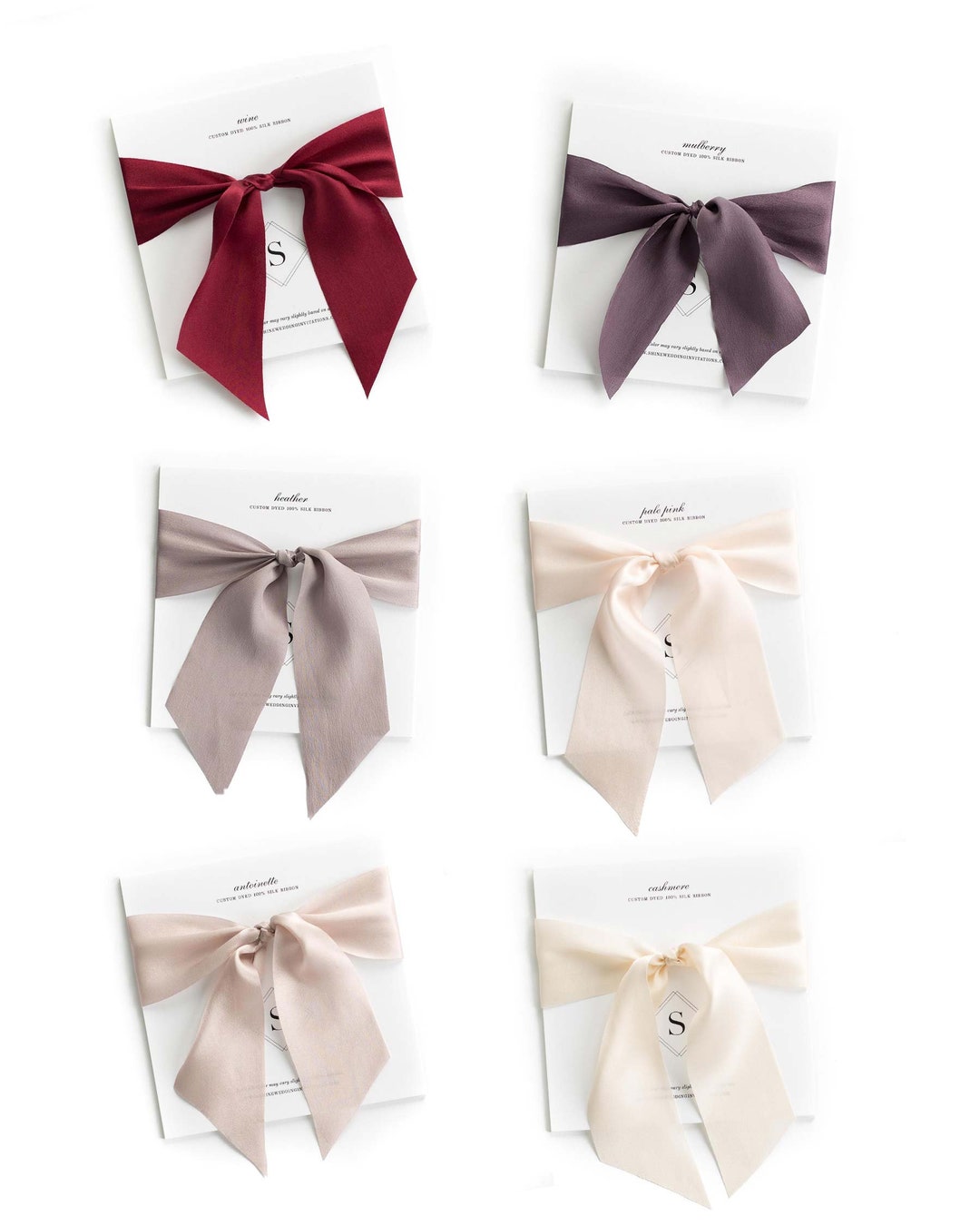 Silk Ribbon Samples - Etsy