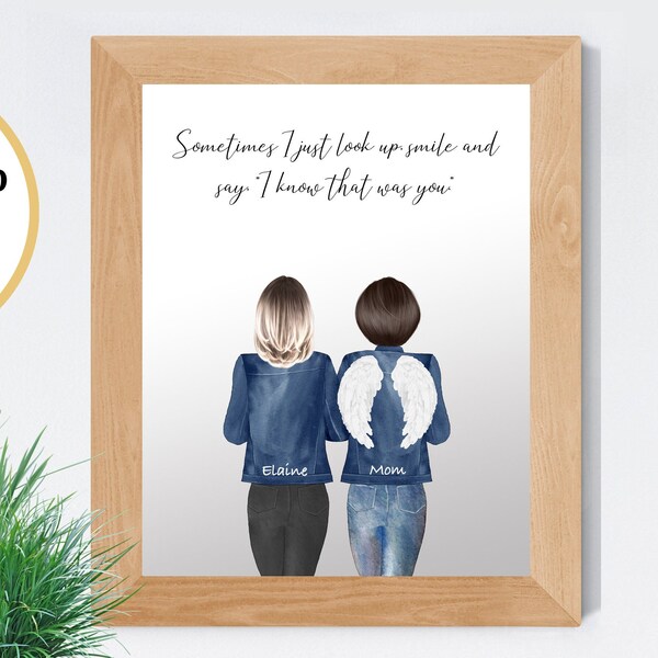 Memorial Print for Best Friend - Etsy