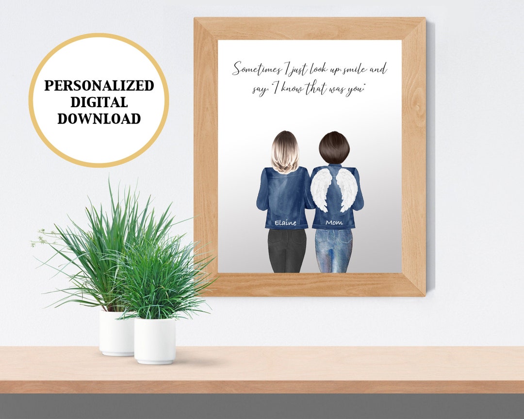Custom Memorial Print Best Friend Memorial Print in Loving - Etsy Canada