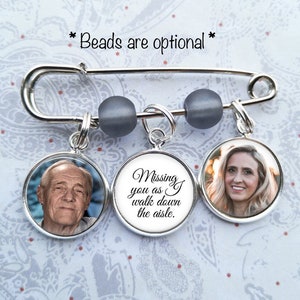 Personalized Memorial Pin Custom Photo Boutonniere Lapel - Etsy