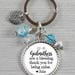 Godmother Keychain Photo Keychain for the Godmother - Etsy