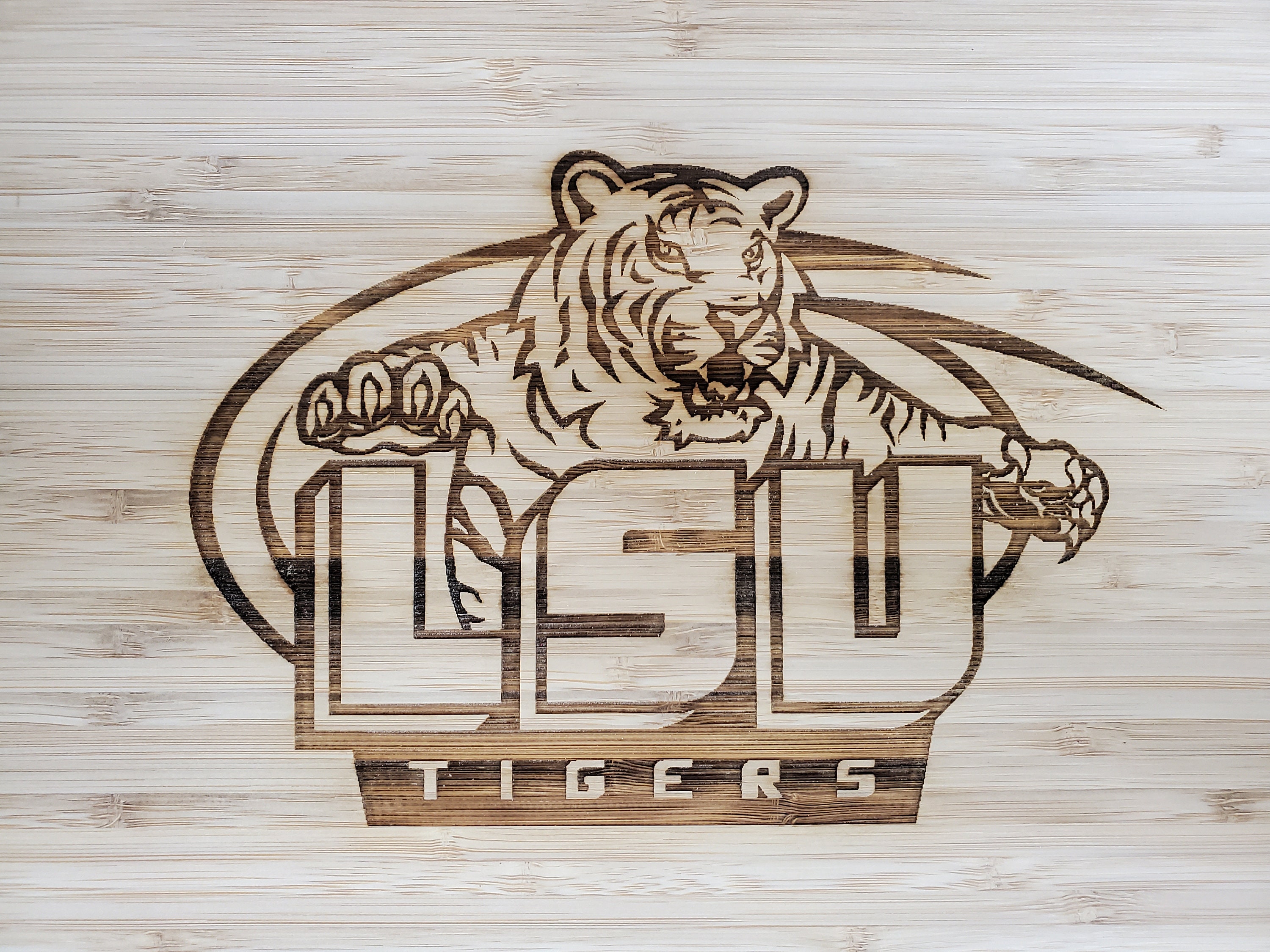 LSU Charcuterie Board Cutting Board FREE Shipping - Etsy