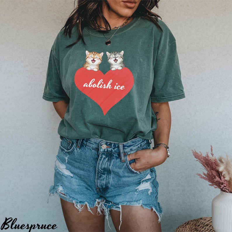 Anti ICE Comfort Colors Valentines Shirt, Chinga La Migra Shirt ...