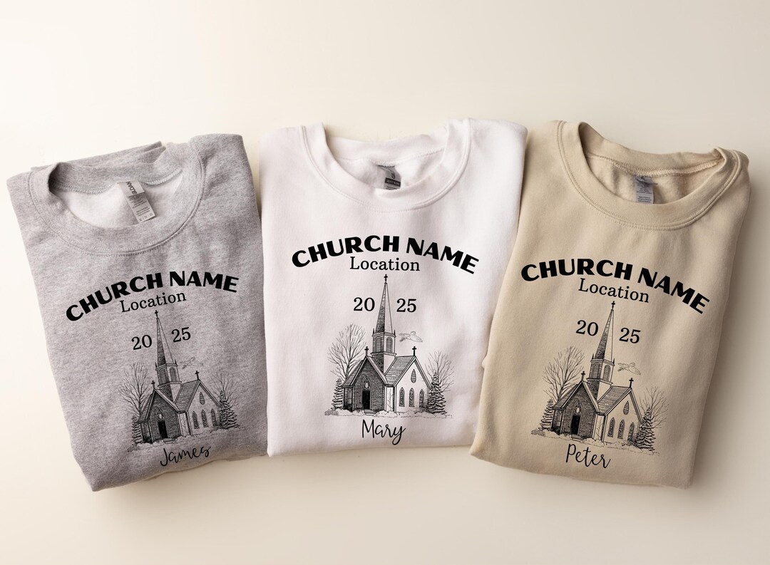 Custom Church Shirt, Custom Text Christian Shirts, Faith Shirt ...