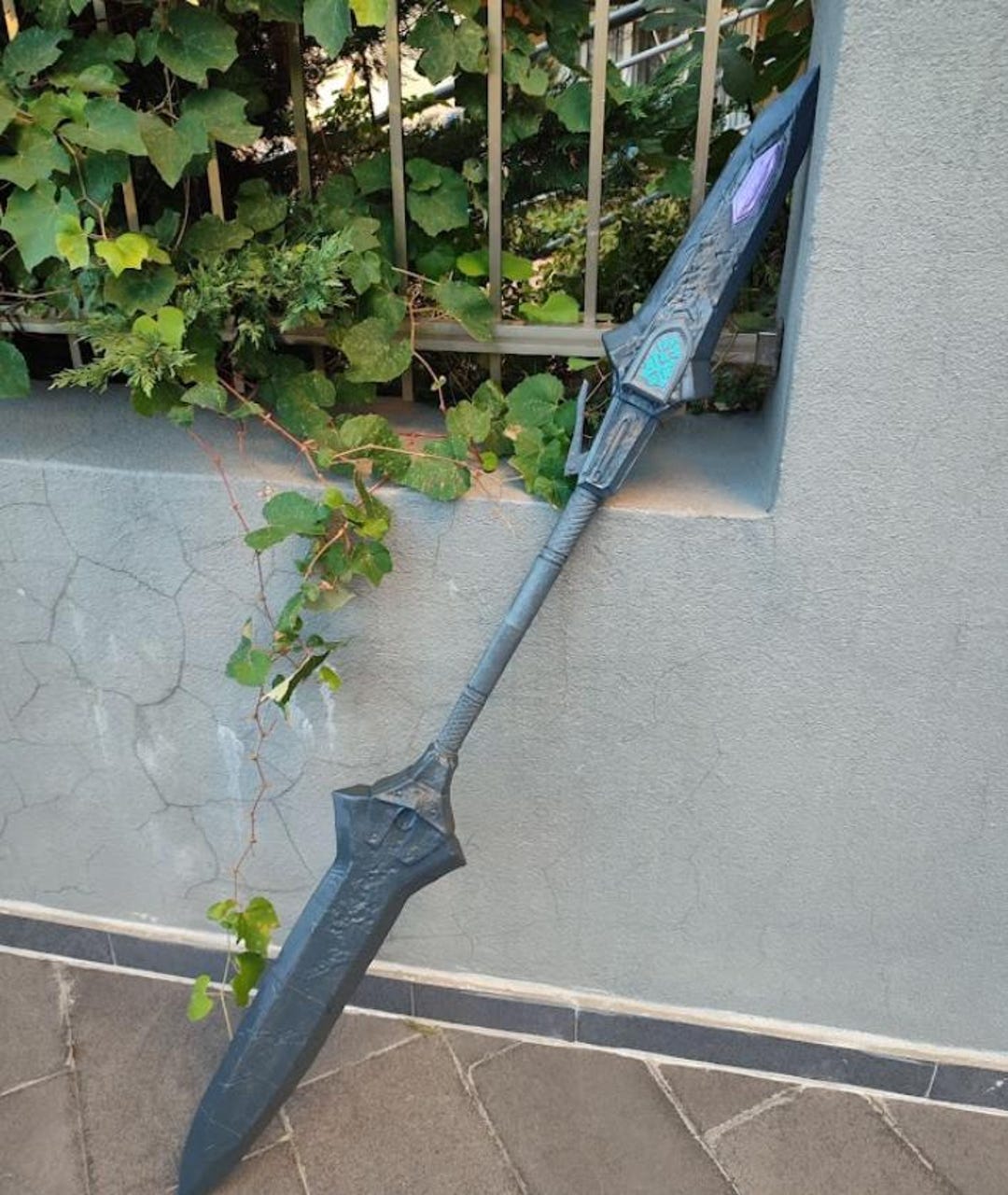 Black Steel Glaive MHW Monster Hunter World Cosplay Item 180cm - Etsy