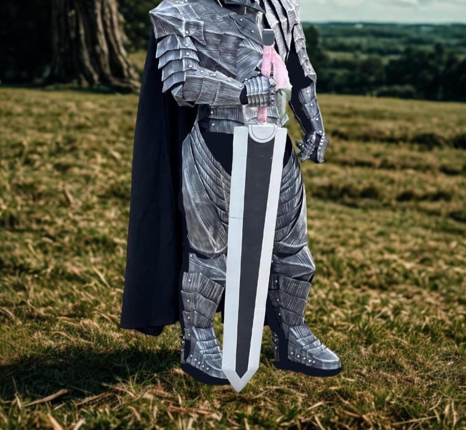 Guts Sword Custom Cosplay Sword Prop – Handmade Fantasy Replica for ...