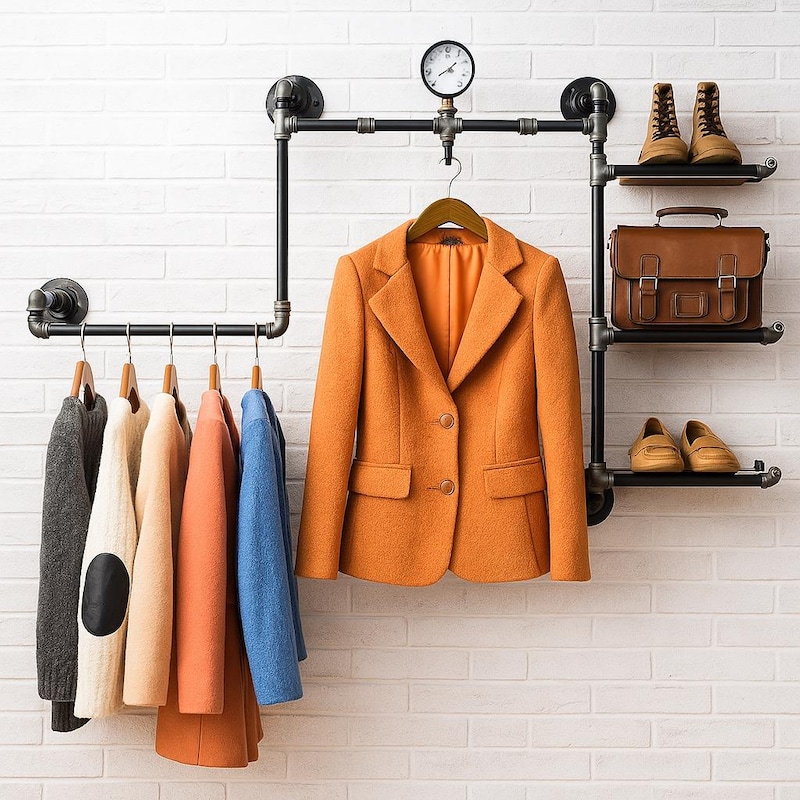 Wall Mount Shelf Wardrobe - Etsy