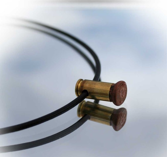 Items similar to Bullet Necklace, Luger 9mm , Full Metal Jacket ...