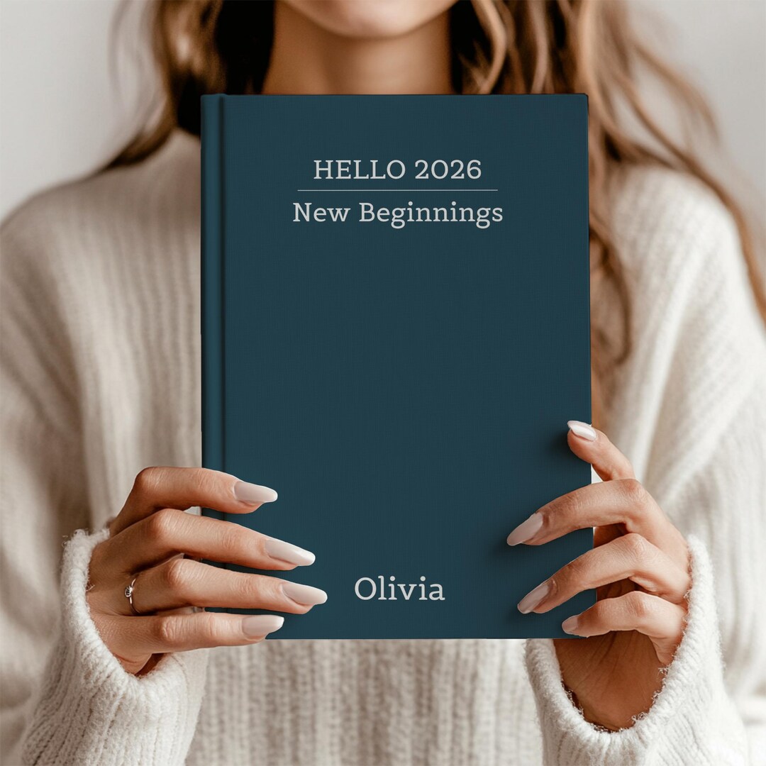 Hello 2026 Journal, New Beginnings 2026 - Etsy