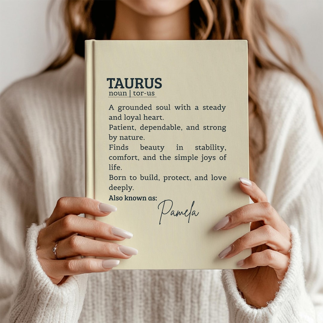 Personalized Zodiac Journal, Astrology Birthday Gift - Etsy