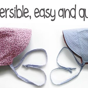 Giant Baby Bonnet Sewing Pattern Bundle - Etsy