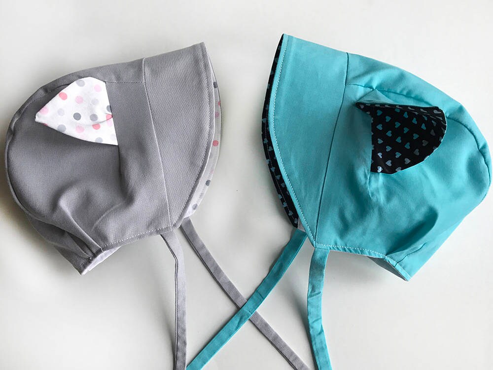 Bonnet Sewing Pattern Combo Pack // Kitty Cat Hat Pattern // | Etsy