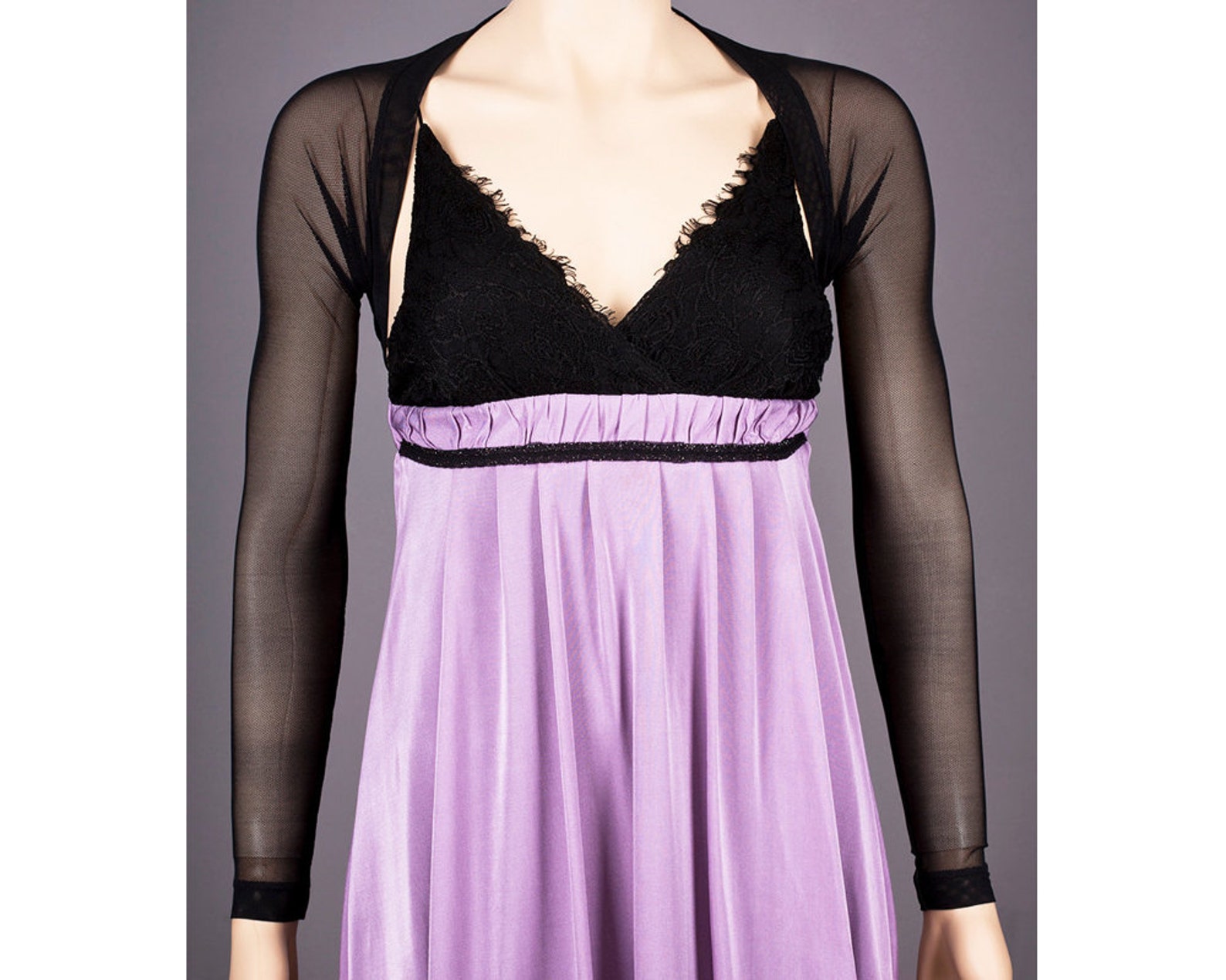 Sheer Black Lace Bolero,long Sleeve Bolero,custom Bolero, 6 Colors ...