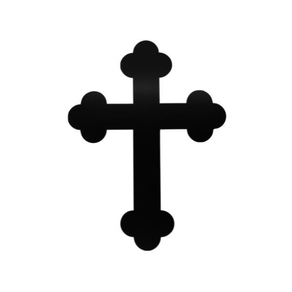 Bottony Cross Wall Art: Laser Cut Metal Crucifix Decor - Etsy Australia
