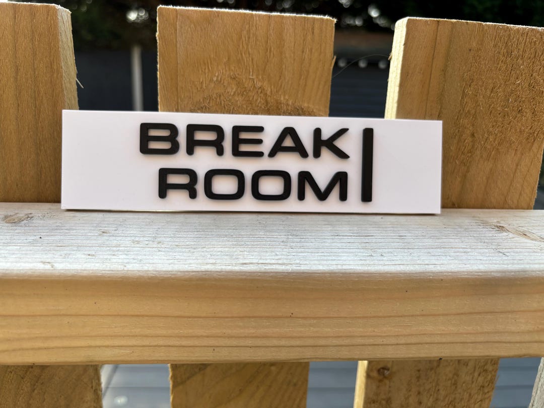 Break Room Sign Lumon Severance - Etsy