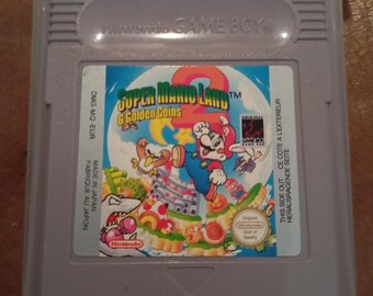 Authentic Game Boy Mario Land 2 Game Cart - Etsy