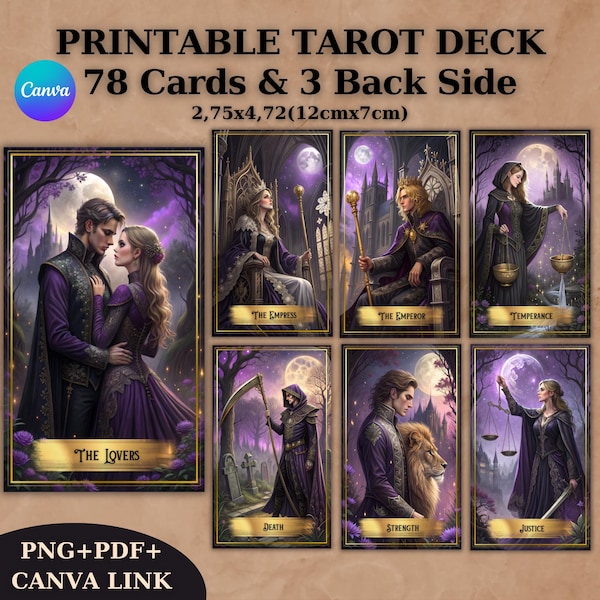 Digital Tarot Icons - Etsy