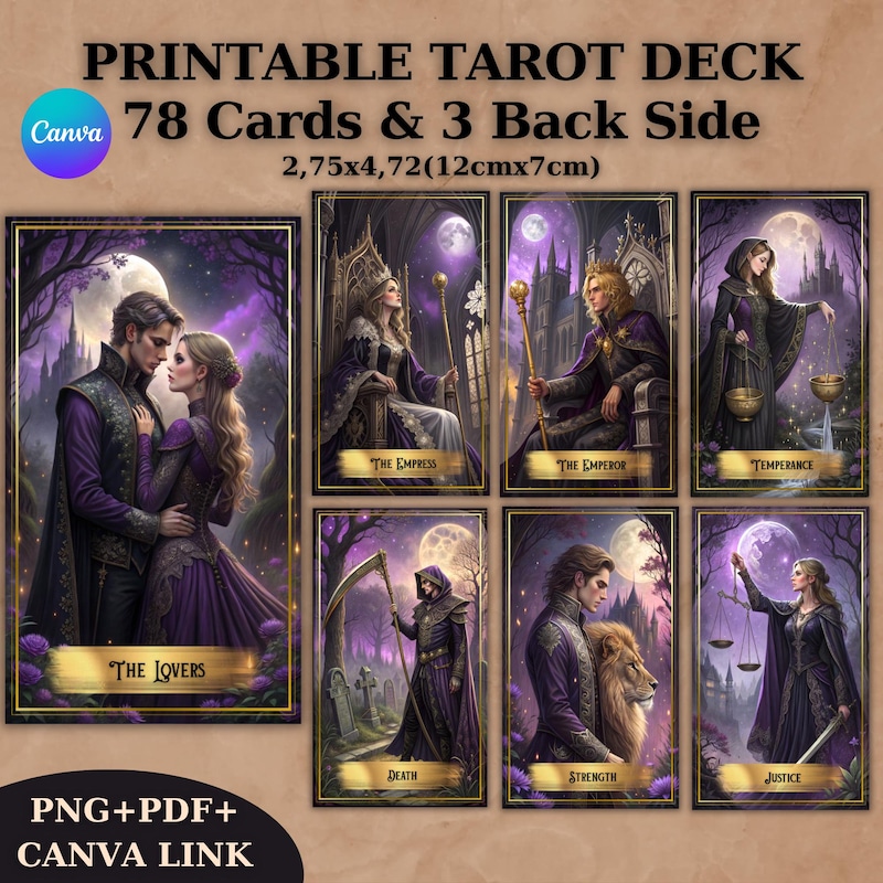 Digital Tarot Icons - Etsy