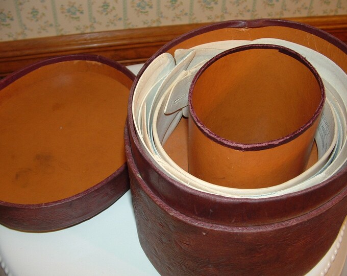 Antique Collar and Cuff Box - Etsy