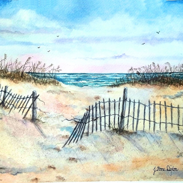 Outer Banks Painting - Etsy