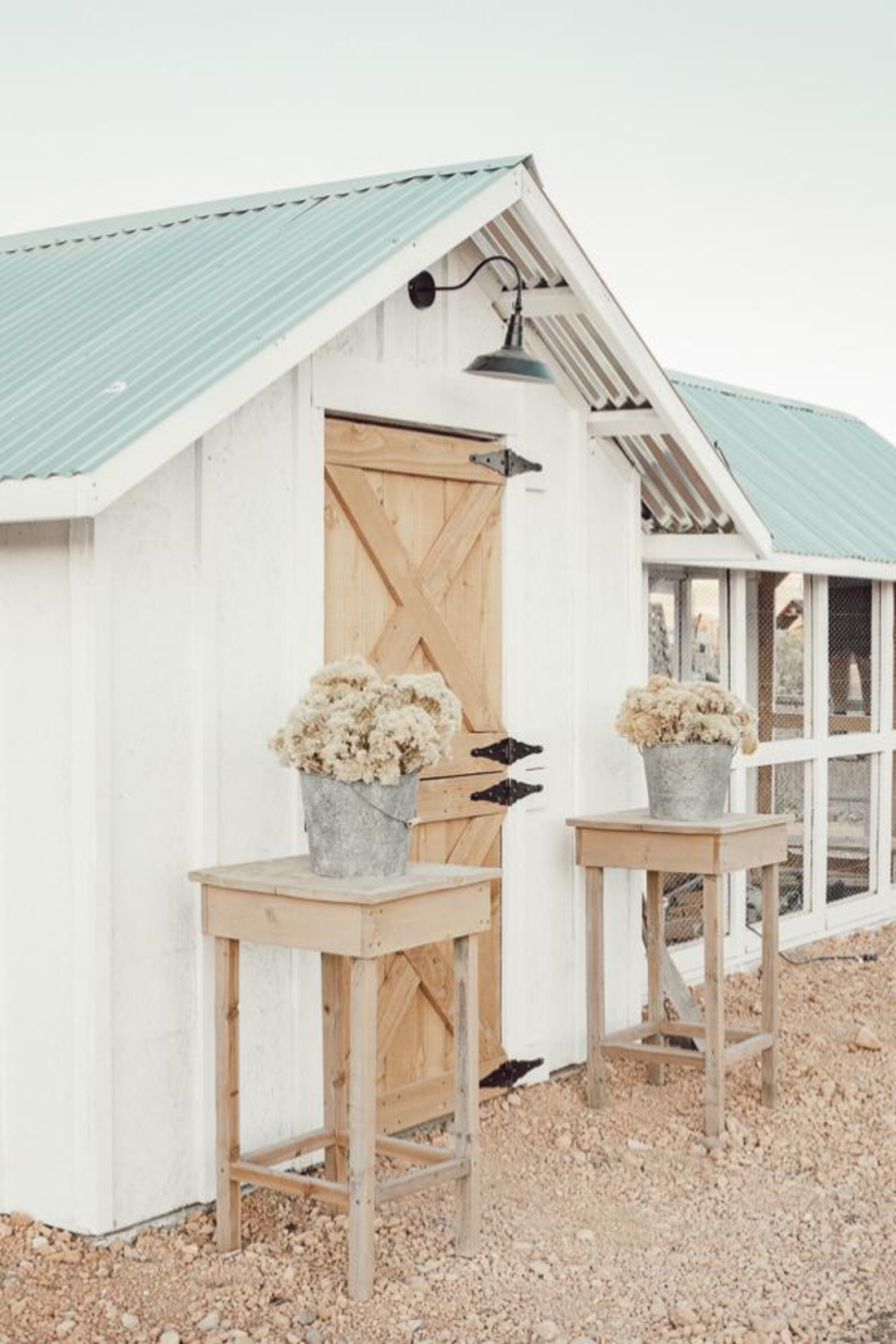 Farmhouse Chicken Coop Building Plans: Dutch Door Design (digital ...
