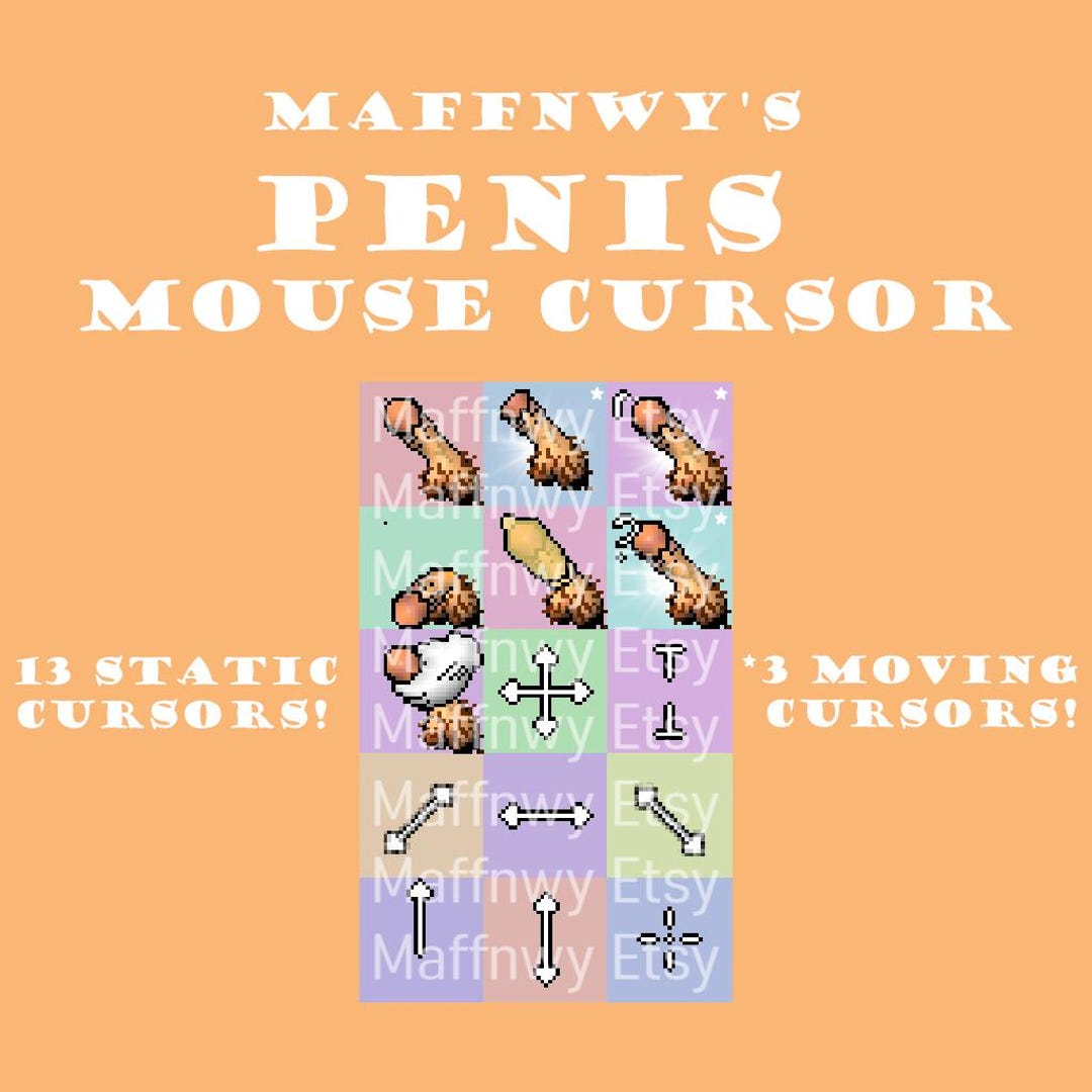 Maffnwy's Penis Mouse Cursor - Etsy