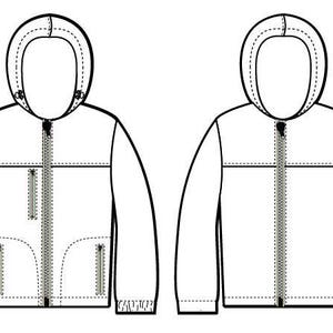 Softshell Jacket PDF Pattern 2t-12 - Etsy
