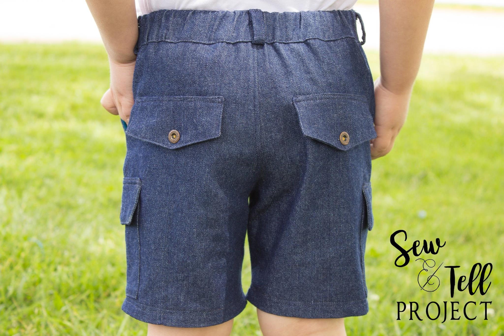 Cache Cargo Shorts Pdf Sewing Pattern 2t-12 | Etsy