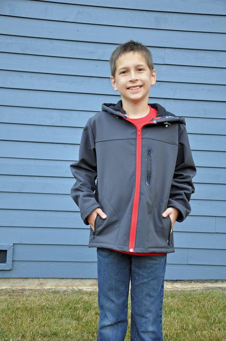 Softshell Jacket PDF Pattern 2t-12 | Etsy