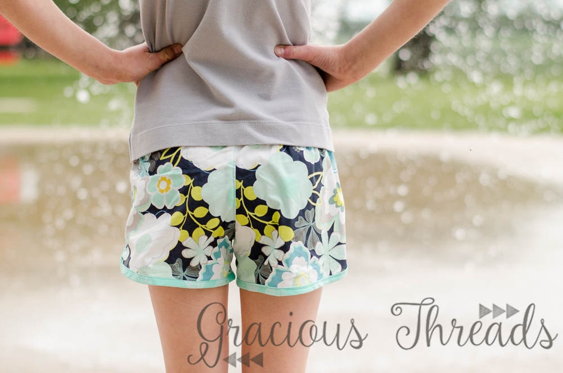 Swim & Surf Shorts PDF Sewing Pattern - Etsy