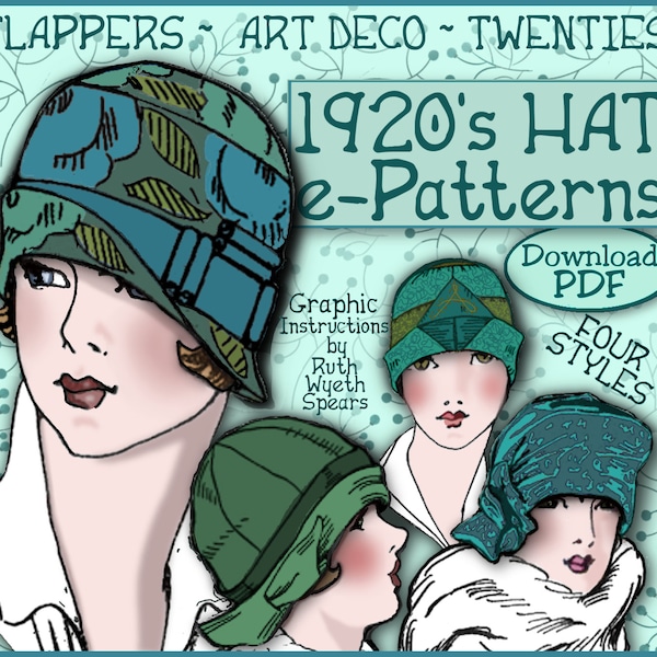 Flapper Hat Pattern - Etsy
