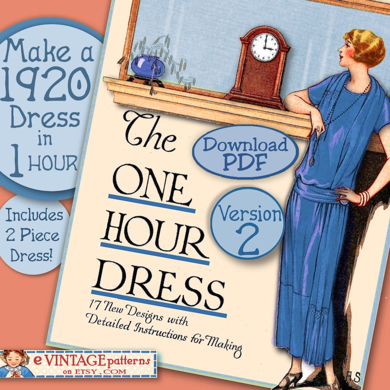 1930 Dresses Patterns - Etsy