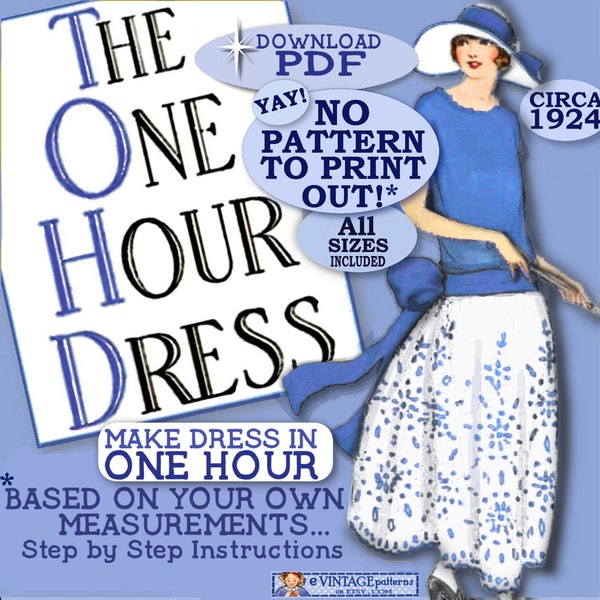 One Hour Dress - Etsy
