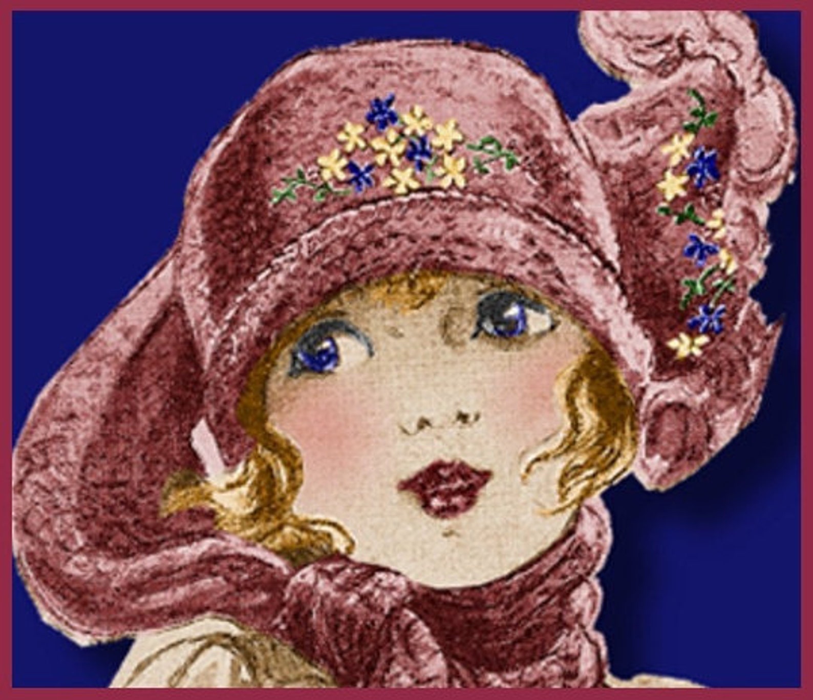Sweet 1920 S Crochet Cloche Hats Scarf Set Hat Flapper Knit Matching