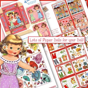 PATSY VALENTINES PDF for 10 to 13 Inch Dolls 28 Pages Vintage Fun Stuff ...