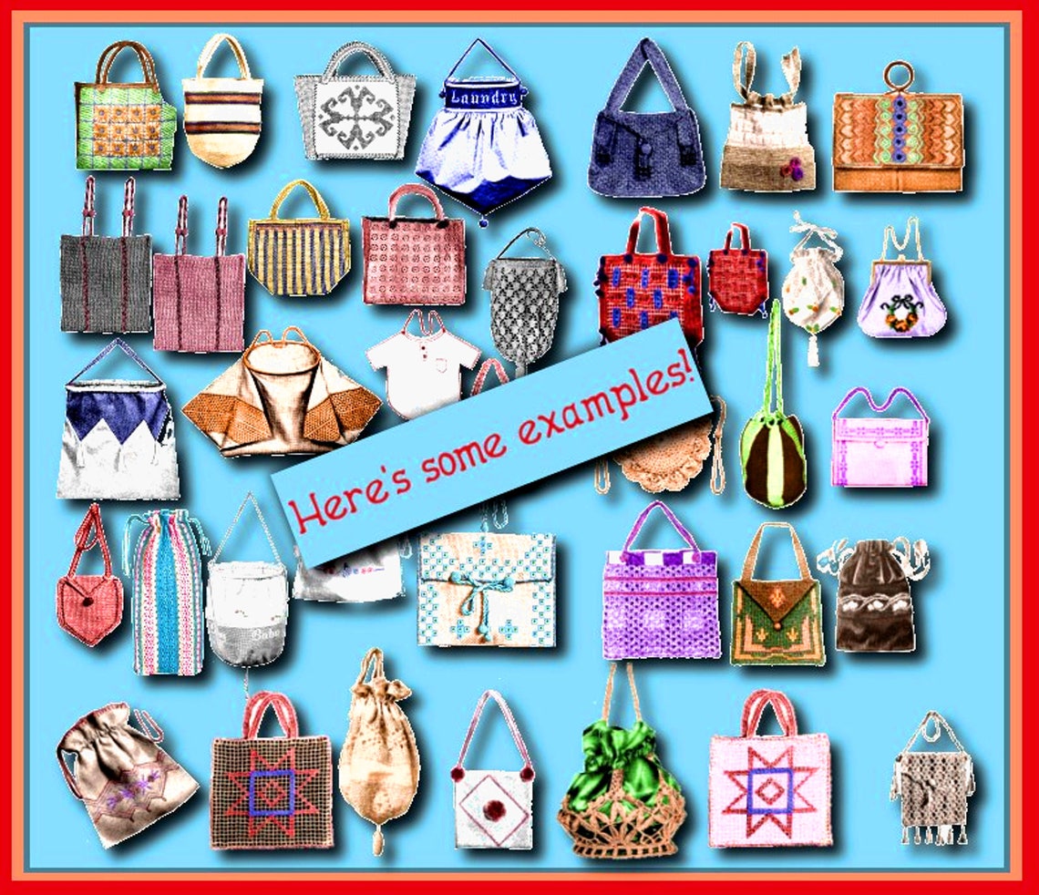 MAKE 100 Flapper Bags and Purses 1920s Vintage E-booklet PDF - Etsy