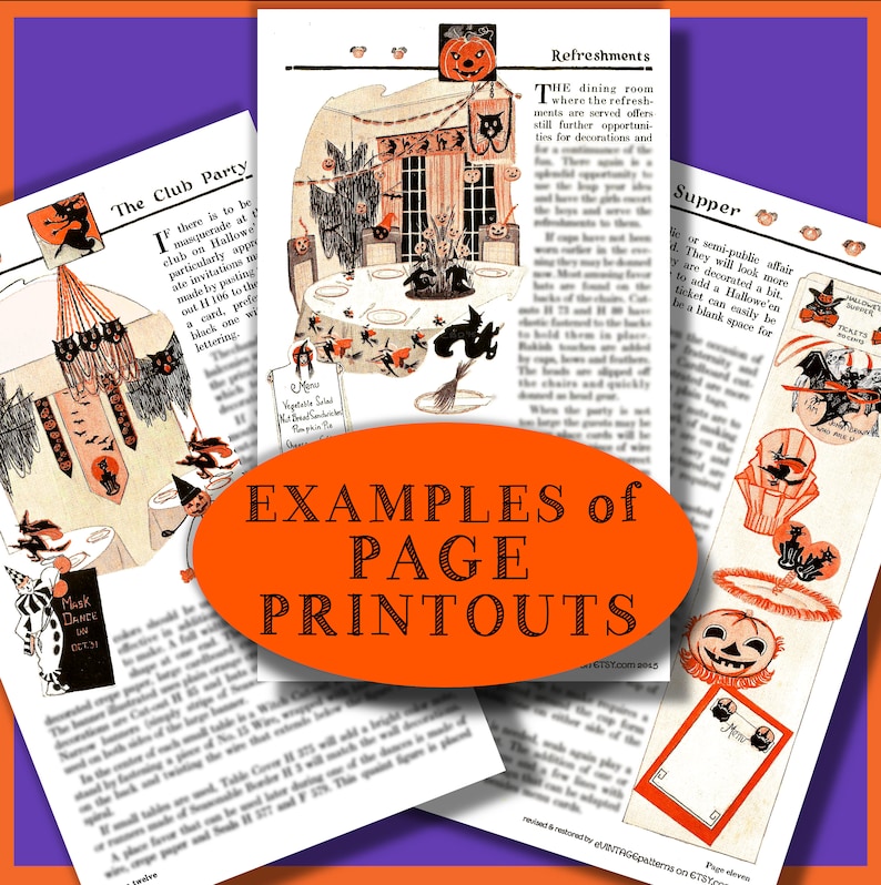 Bogie Book PDF Dennison 1924 HALLOWEEN 1920s PARTY Planner Costumes ...