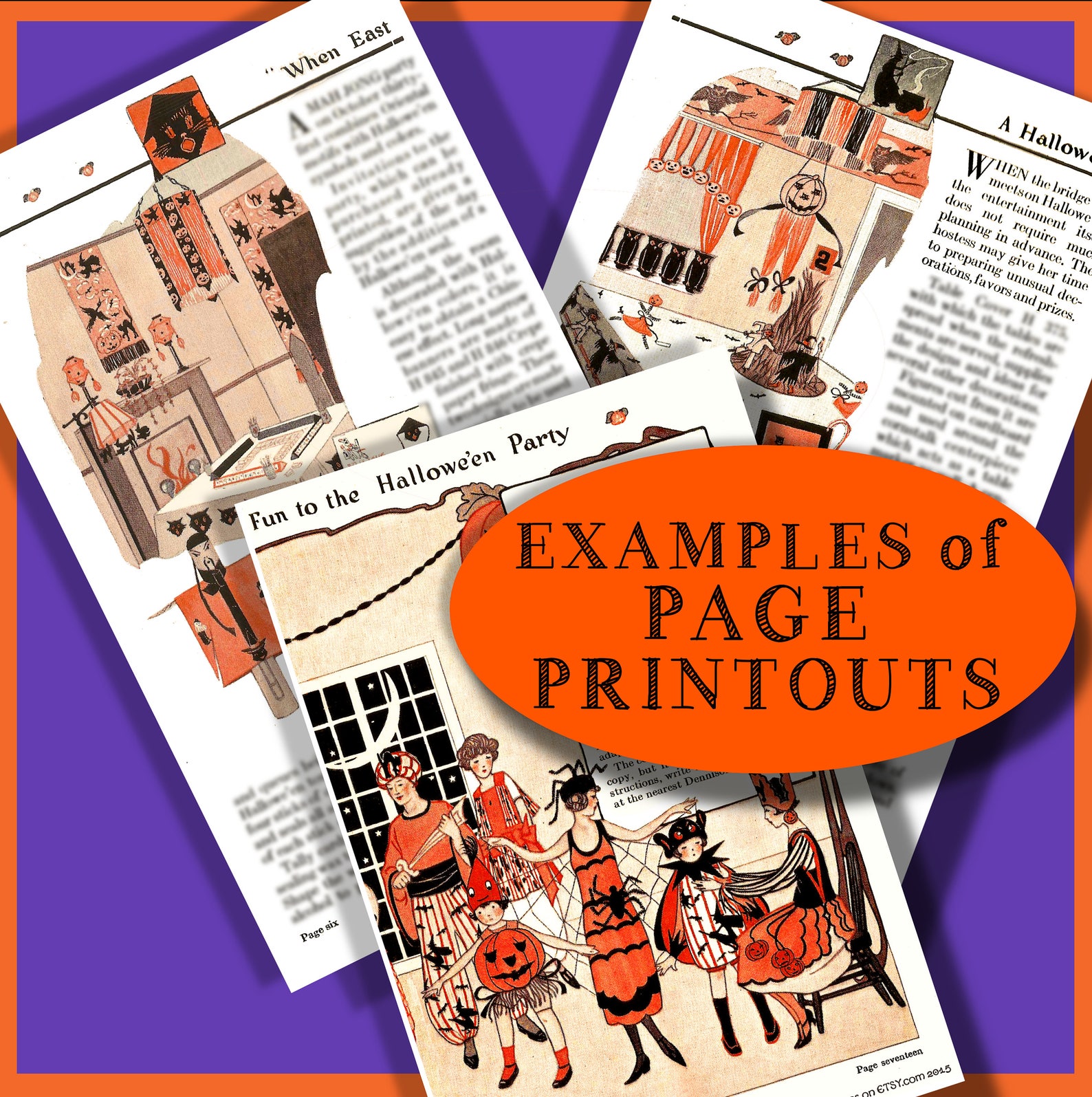 Bogie Book PDF Dennison 1924 HALLOWEEN 1920s PARTY Planner Costumes ...