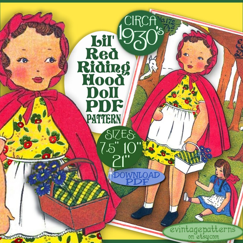 Lil Red Riding Hood - Etsy