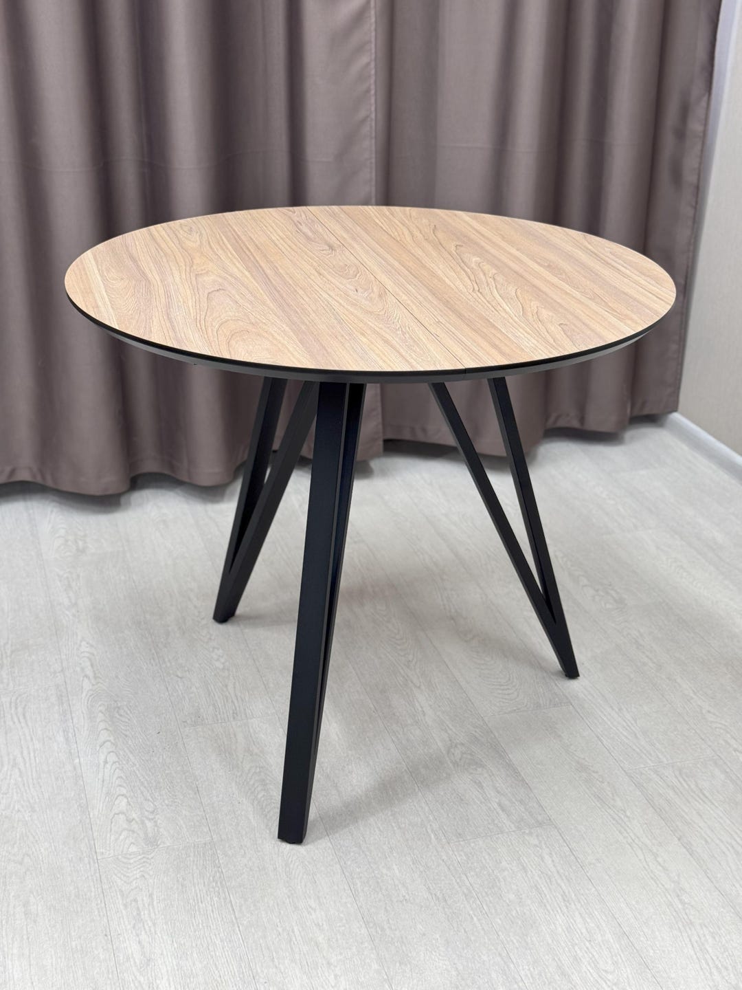 Modern Round HPL Folding Table: Kitchen & Dining - Etsy
