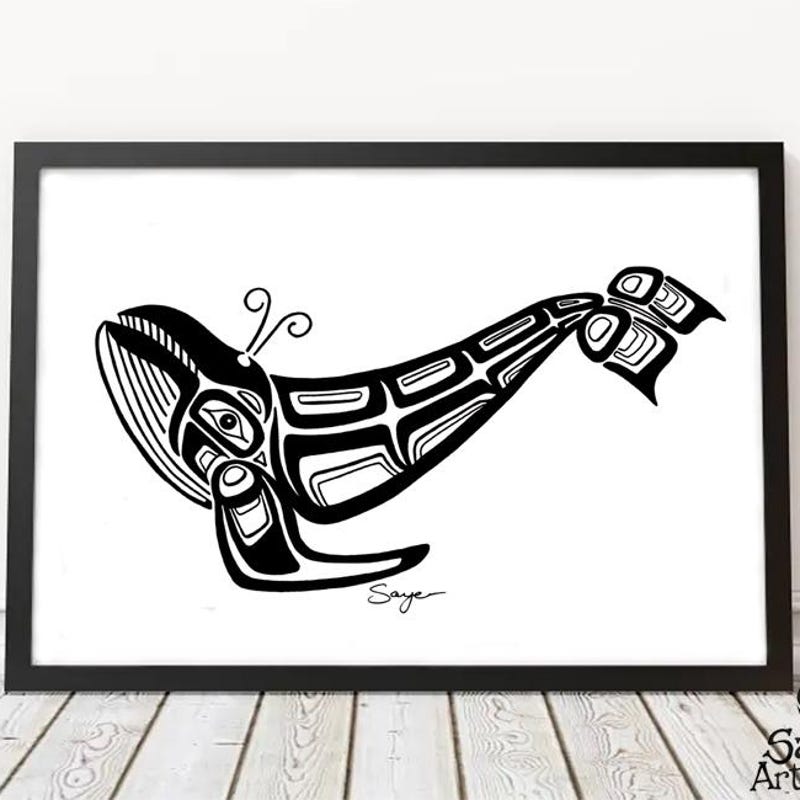 Haida Whale - Etsy