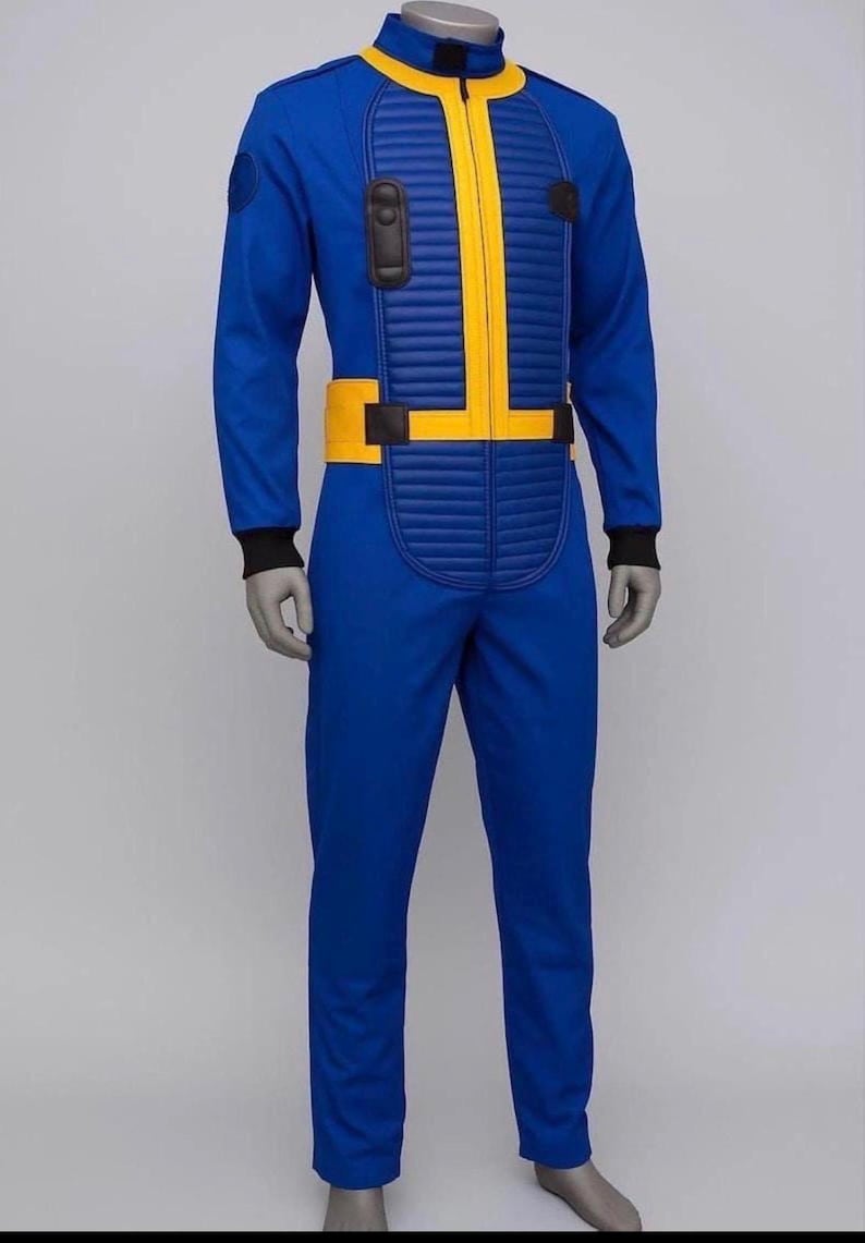 Fallout Vault Dweller Inspired Jumpsuit Personalised 111,101,76 Suit ...