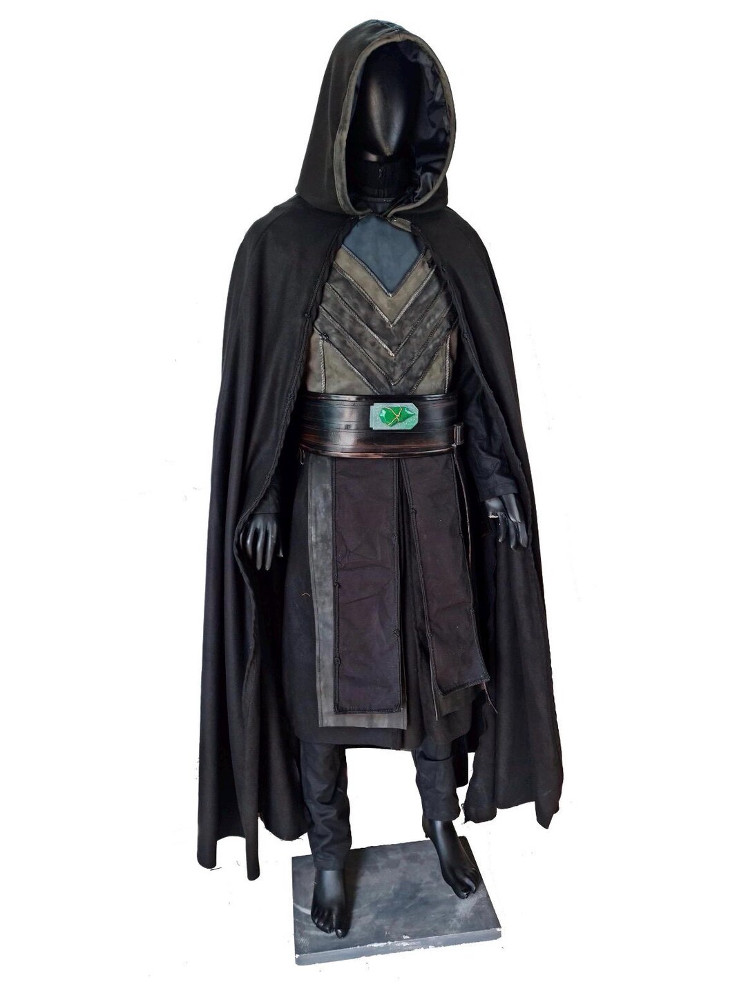 Baylan Skoll Cosplay Costume, Jedi Leather Vest, Robe, Belt Outfit - Etsy