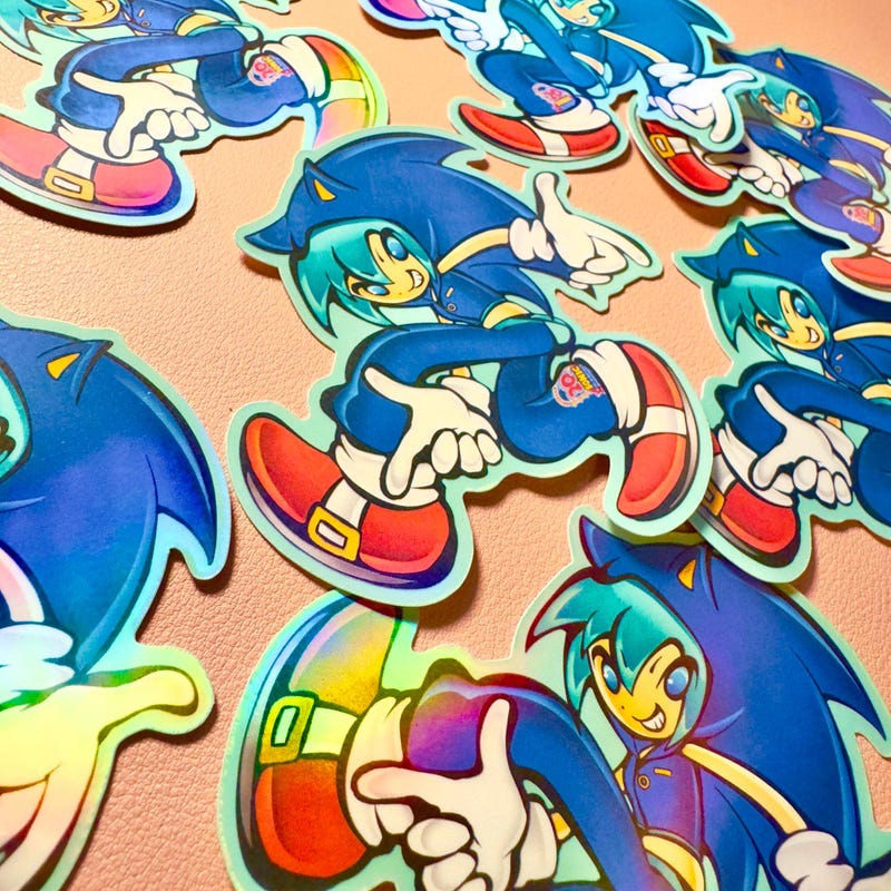Sonic 3 Stickers - Etsy