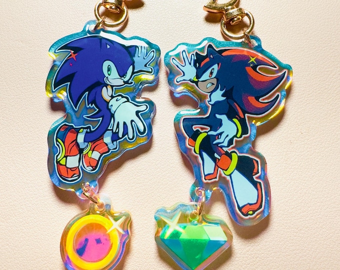 Sonic Crepes Keychains - Etsy